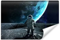 Fototapeta Młodzieżowa Astronauta Księżyc Kosmos Gwiazdy Abstrakcja Efekt 3D 180cm X 120cm ...