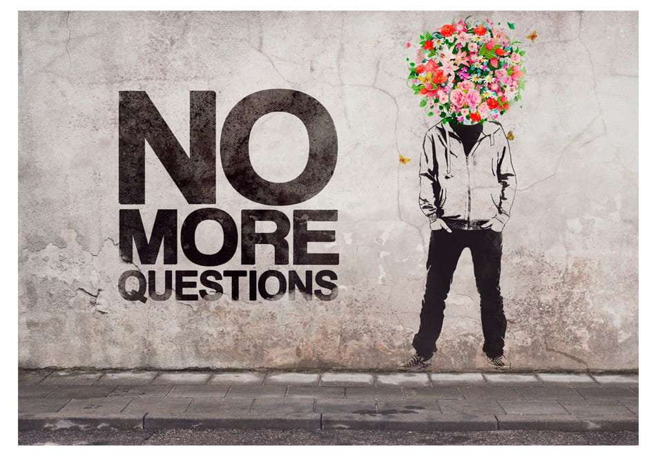 Fototapeta, No more questions, 150x105 cm - DecoNest | Sklep EMPIK.COM