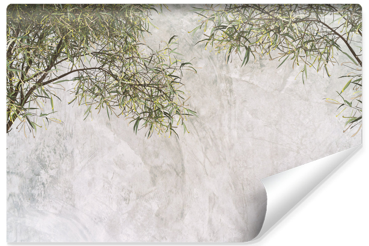 Fototapeta Ścienna Do Sypialni Drzewa Beton Mural Abstrakcja 270cm X 180cm - Muralo | Sklep ...