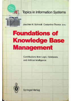 Foundations of Knowledge Base Management - Springer Verlag | Książka w Empik