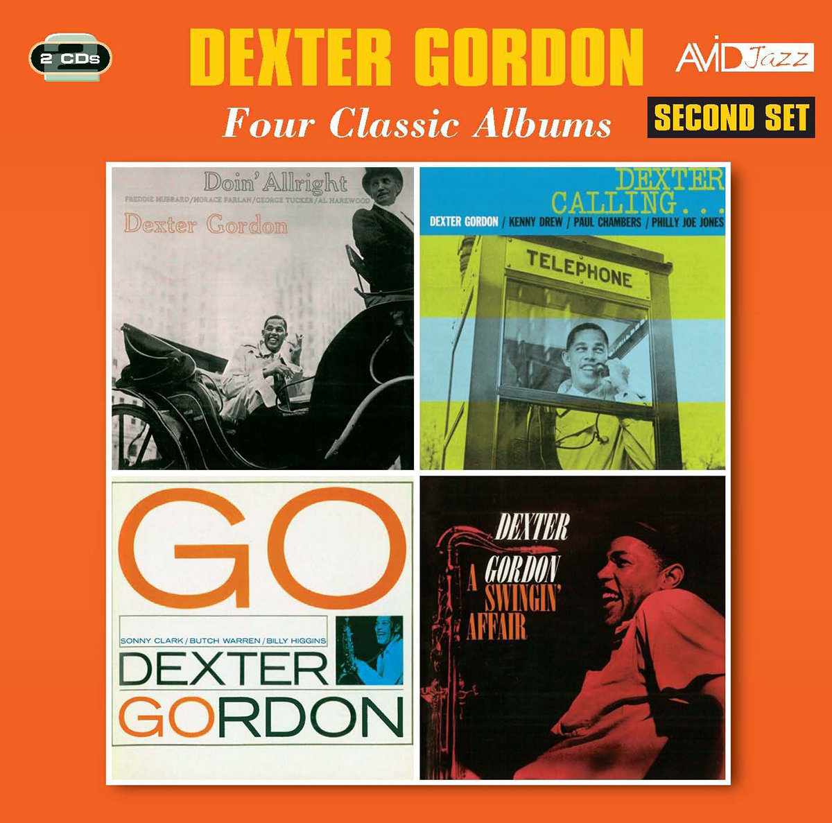 Four Classic Albums: Dexter Gordon (Remastered) (Limited Edition ...