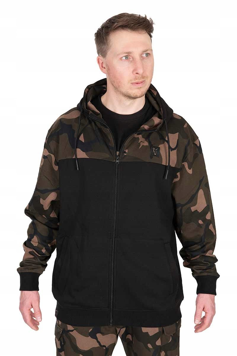 Fox LW Black Camo Split Zip Hoody r.S bluza - Inna marka | Sport Sklep EMPIK.COM