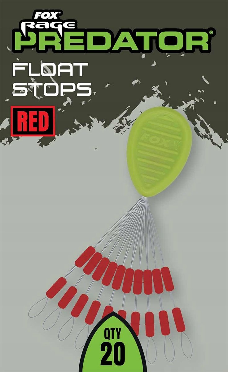 Fox Rage Float Stops Red 20szt. Stopery - Fox Rage | Sport Sklep EMPIK.COM