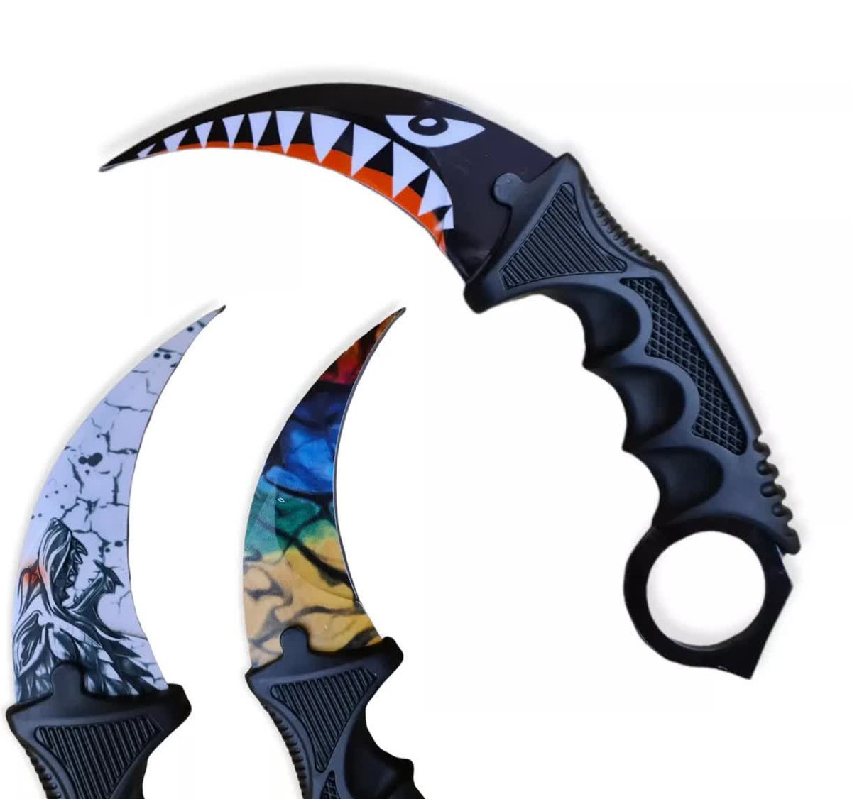 FOXTER® NÓŻ KARAMBIT CARAMBIT CS:GO PAZUR MIX KOLOR POKROWIEC 19,5CM - HURTNET | Sport Sklep ...