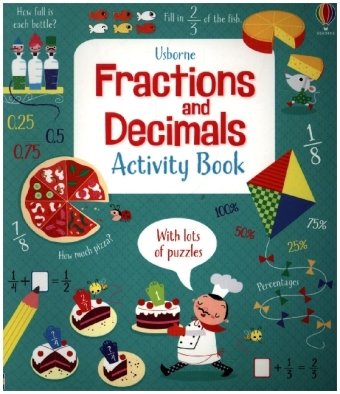Fractions and Decimals Activity Book - Usborne Publishing | Książka w Empik