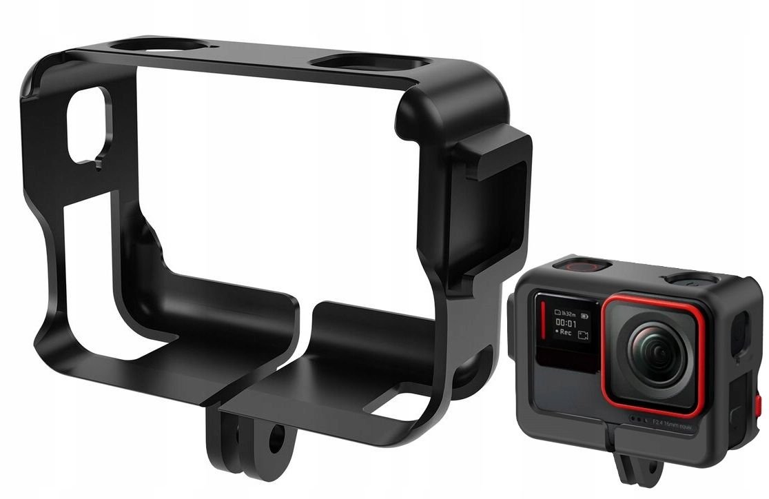 Frame Mount Obudowa Ramka Case Do Insta360 Ace + Stopka Sanki Iso / Telesin / S6-cfr-02 ...