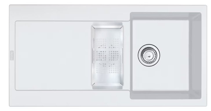 Franke Maris MRG 651-97 zlewozmywak 97x50 cm Fragranit+ biały polarny 114.0675.996 - FRANKE ...