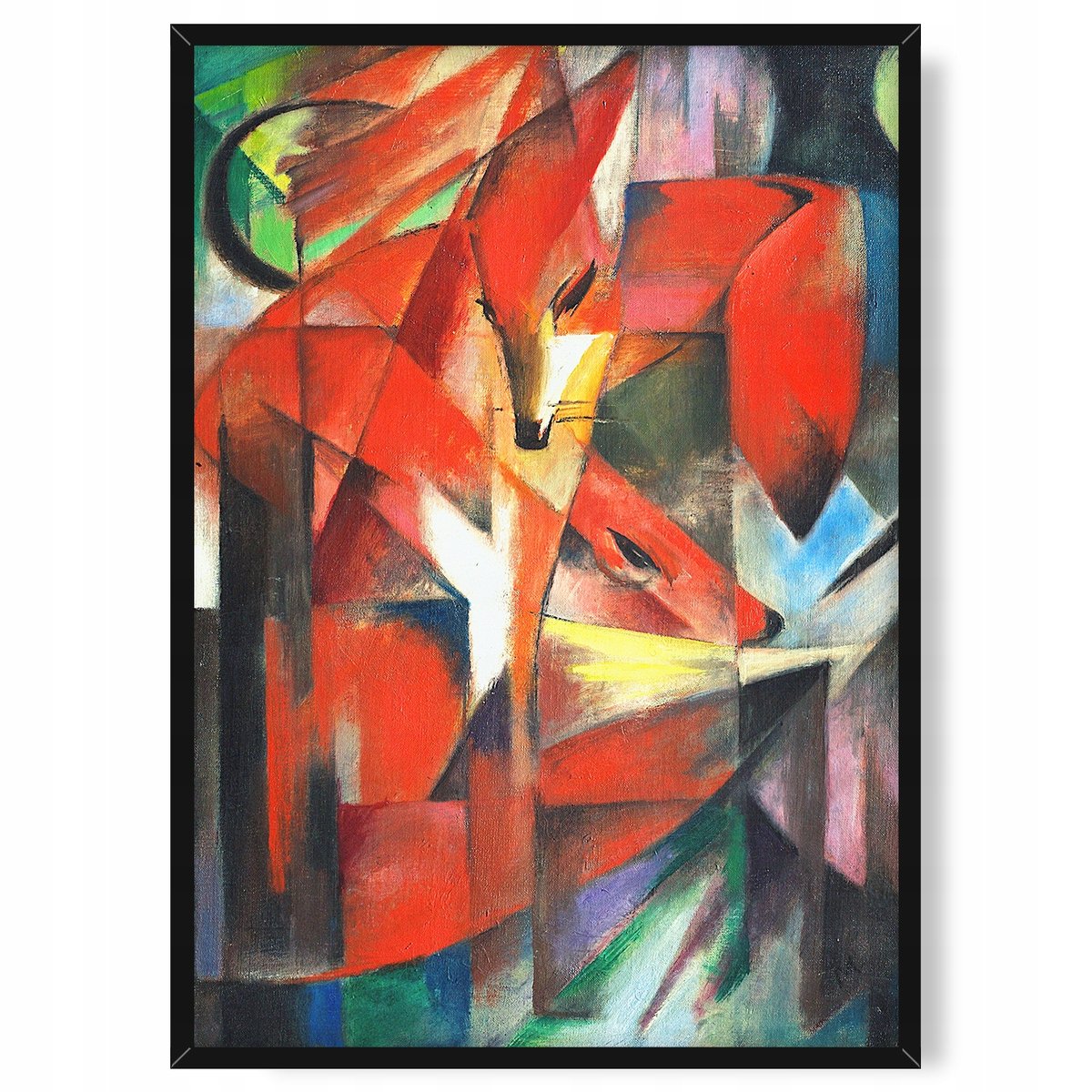 Franz Marc Lisy 70x50 - ANTYKWARIAT "CZUŁA JEST NOC" JAKUB MLECZKO ...