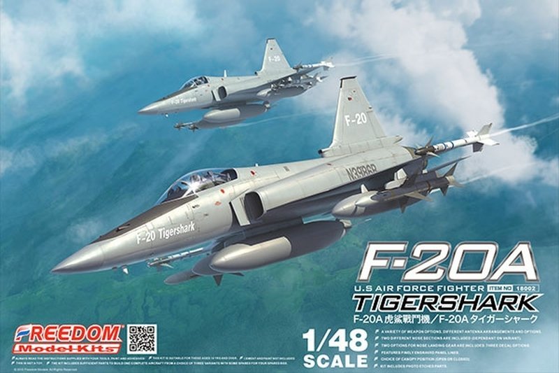 Freedom Model Kits 18002 F-20A Tigershark 1/48 - Inna marka | Sklep ...