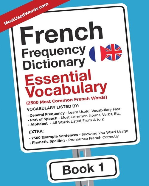 French Frequency Dictionary - Essential Vocabulary - Mostusedwords ...