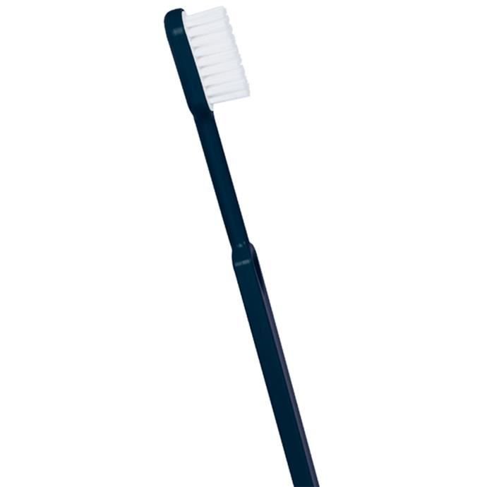 French toothbrush Caliquo with rechargeable head navy blue medium ...
