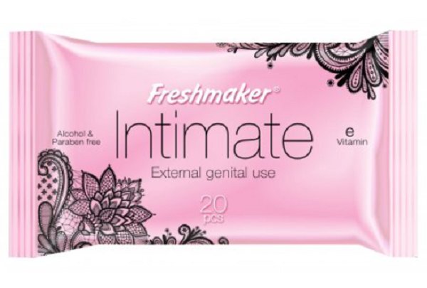 Freshmaker, Intimate, Chusteczki nawilżane do higieny intymnej, 20 szt ...