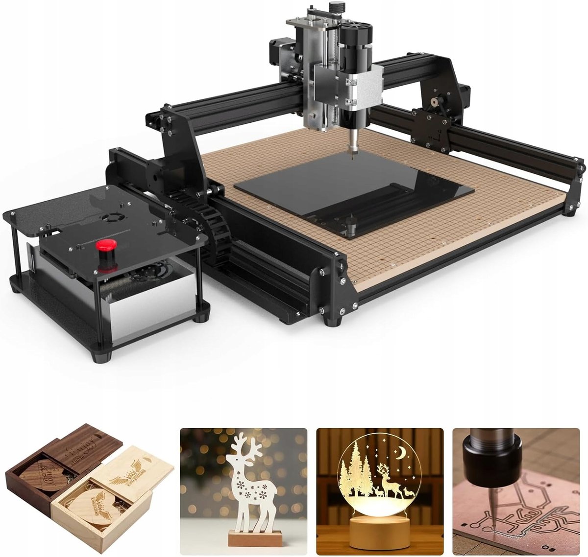 Frezarka CNC 4540 500W laser 40W 3018 maszyna do grawerowania - CNC | Sklep EMPIK.COM