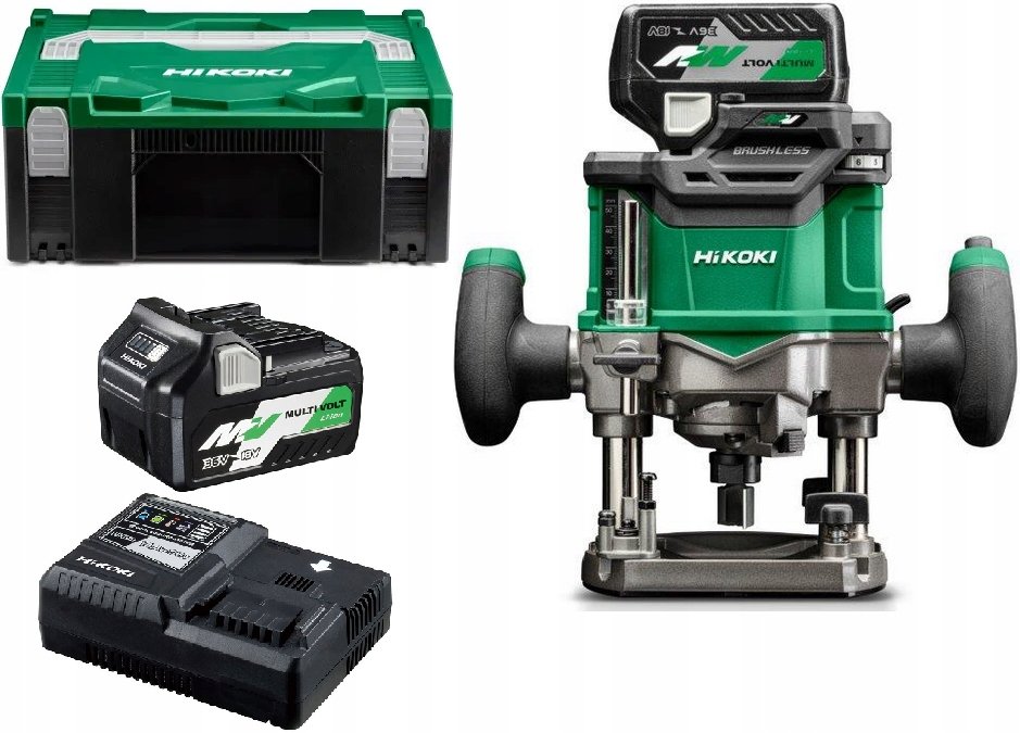 FREZARKA GÓRNOWRZECIONOWA AKUMULATOROWA 6-12MM HiKOKI M3612DA WPZ MULTIVOLT - Hikoki | Sklep ...