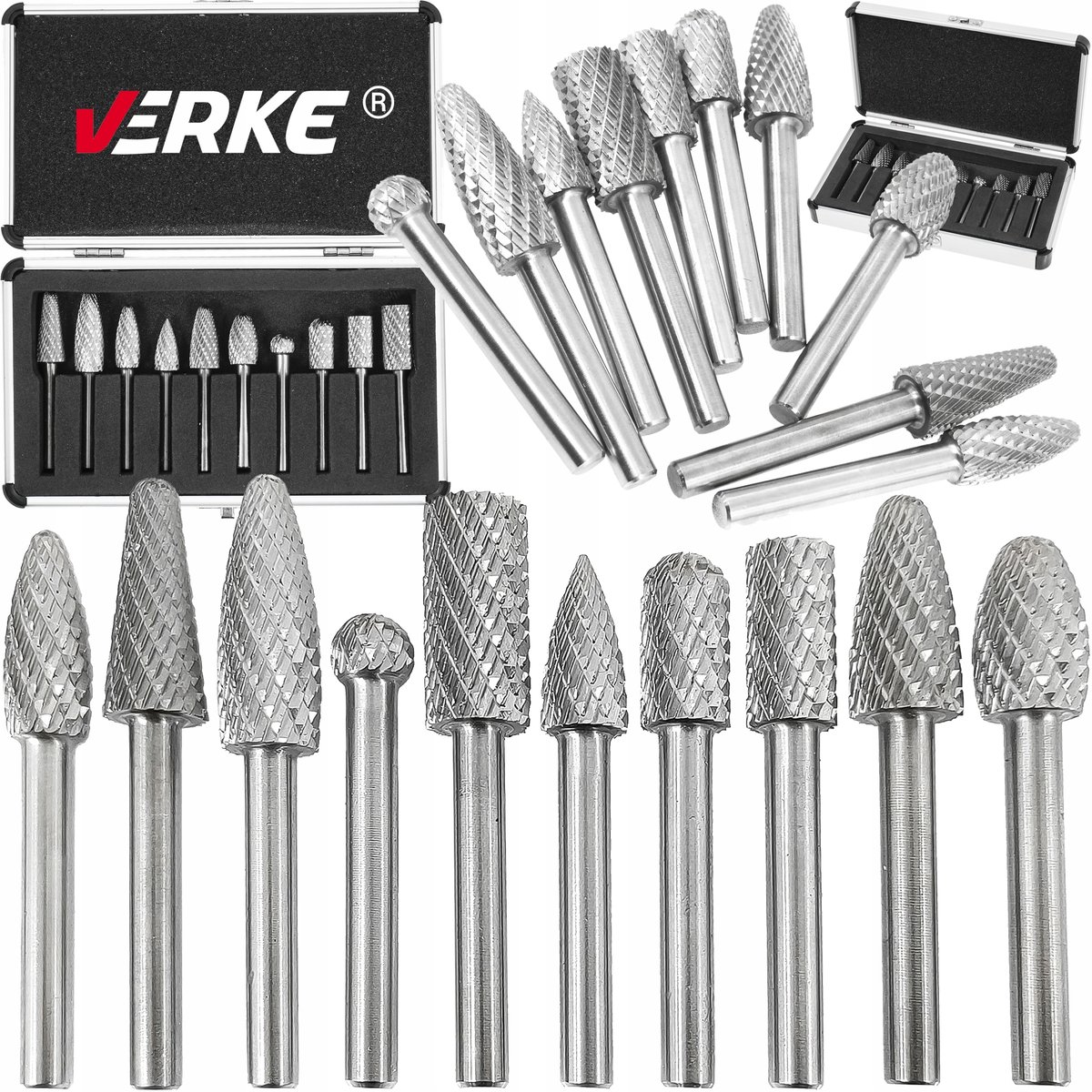 FREZY TRZPIENIOWE DO METALU HSS 10 SZT VERKE - Verke | Sklep EMPIK.COM
