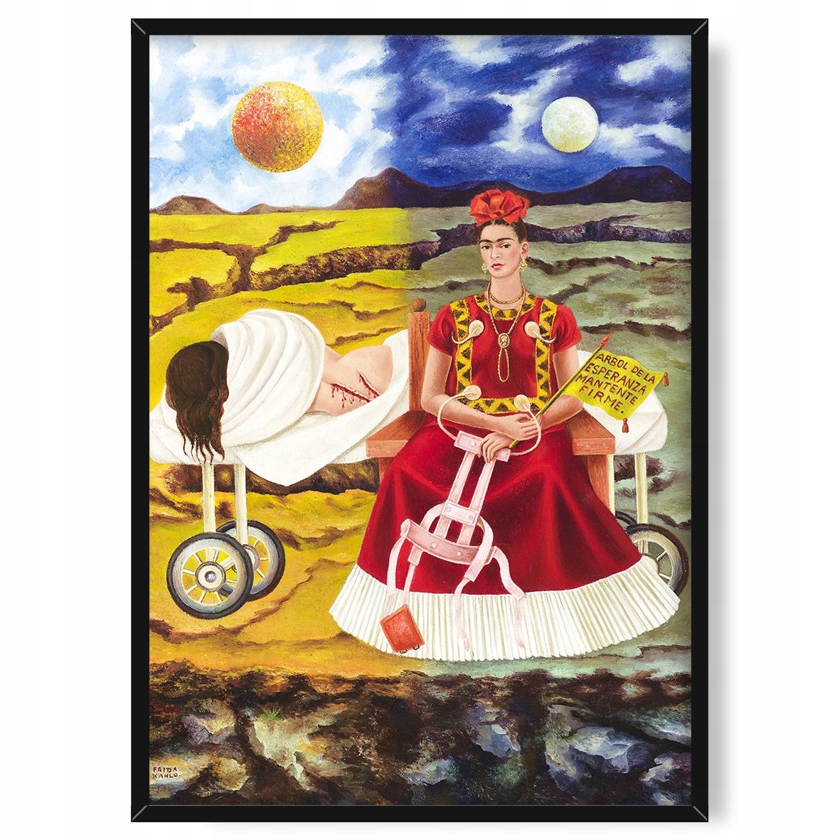 Frida Kahlo drzewo nadziei Tree of Hope 70x50 - Inna marka | Sklep ...