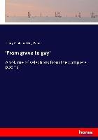 'From grave to gay' - Cholmondeley-Pennell Henry | Książka w Empik