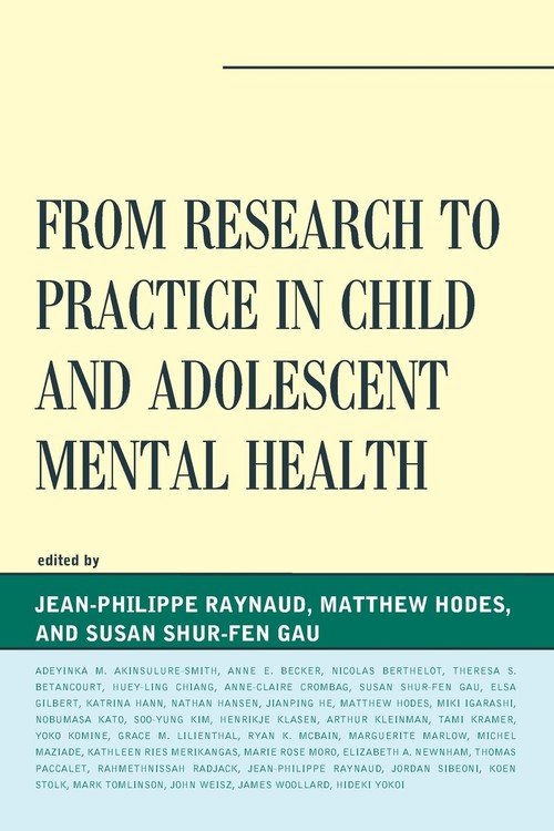 From Research to Practice in Child and Adolescent Mental Health ...