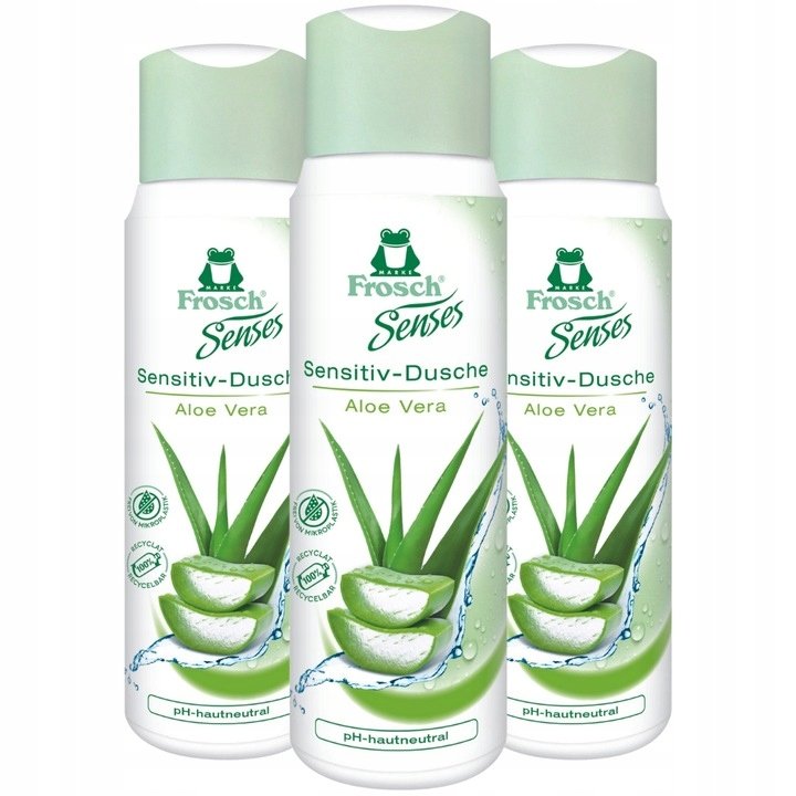 Frosch Sensitive Szampon Do Włosów Aloe Vera 300Ml X3 | Sklep EMPIK.COM