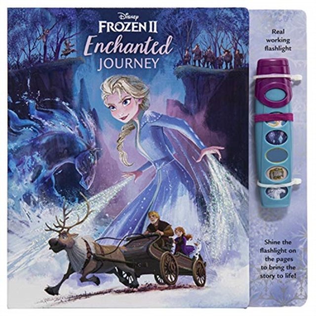 Frozen 2 Glow Flashlight Sound Book - Opracowanie zbiorowe | Książka w ...