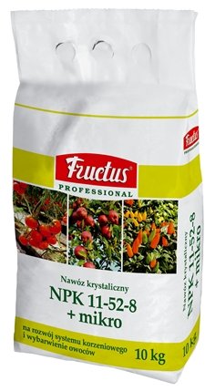Fructus Professional 11-52-8+Micro 10kg - FRUCTUS | Sklep EMPIK.COM