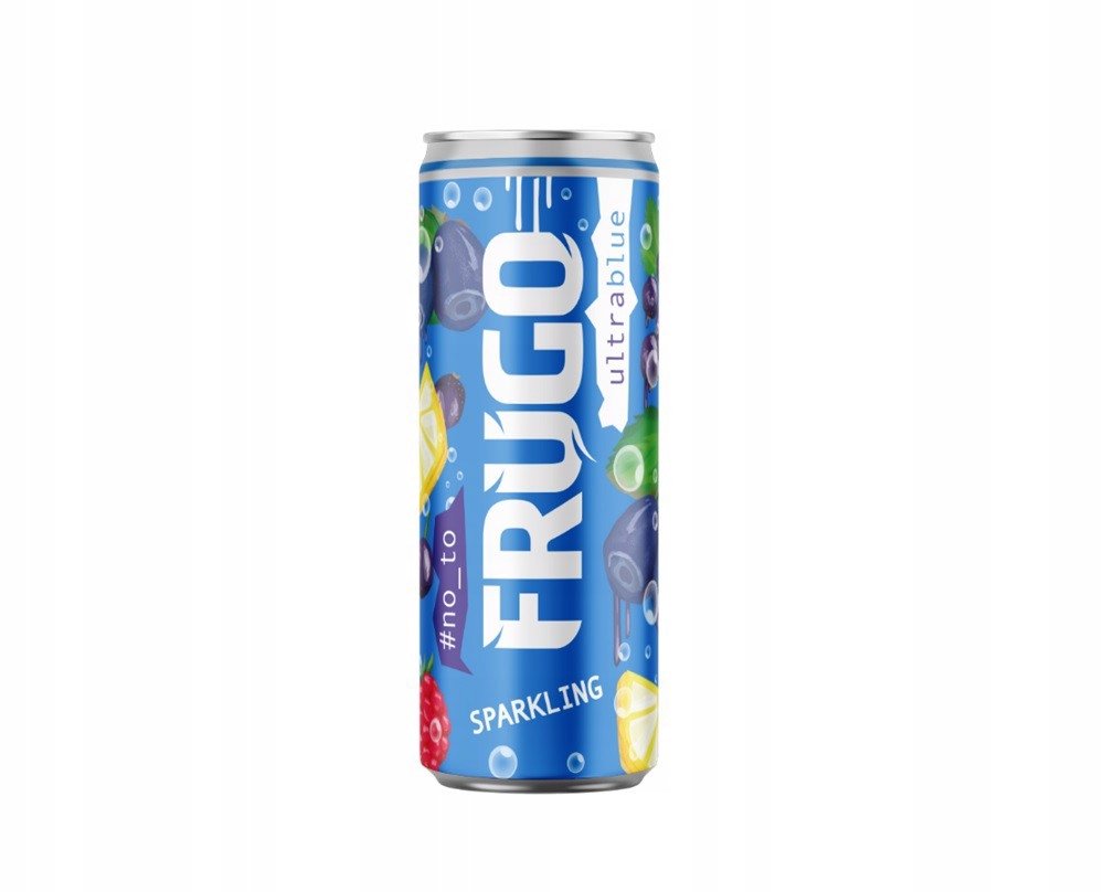Frugo ultra blue napój gazowany w puszcze 250ml - Inna marka | Sklep ...