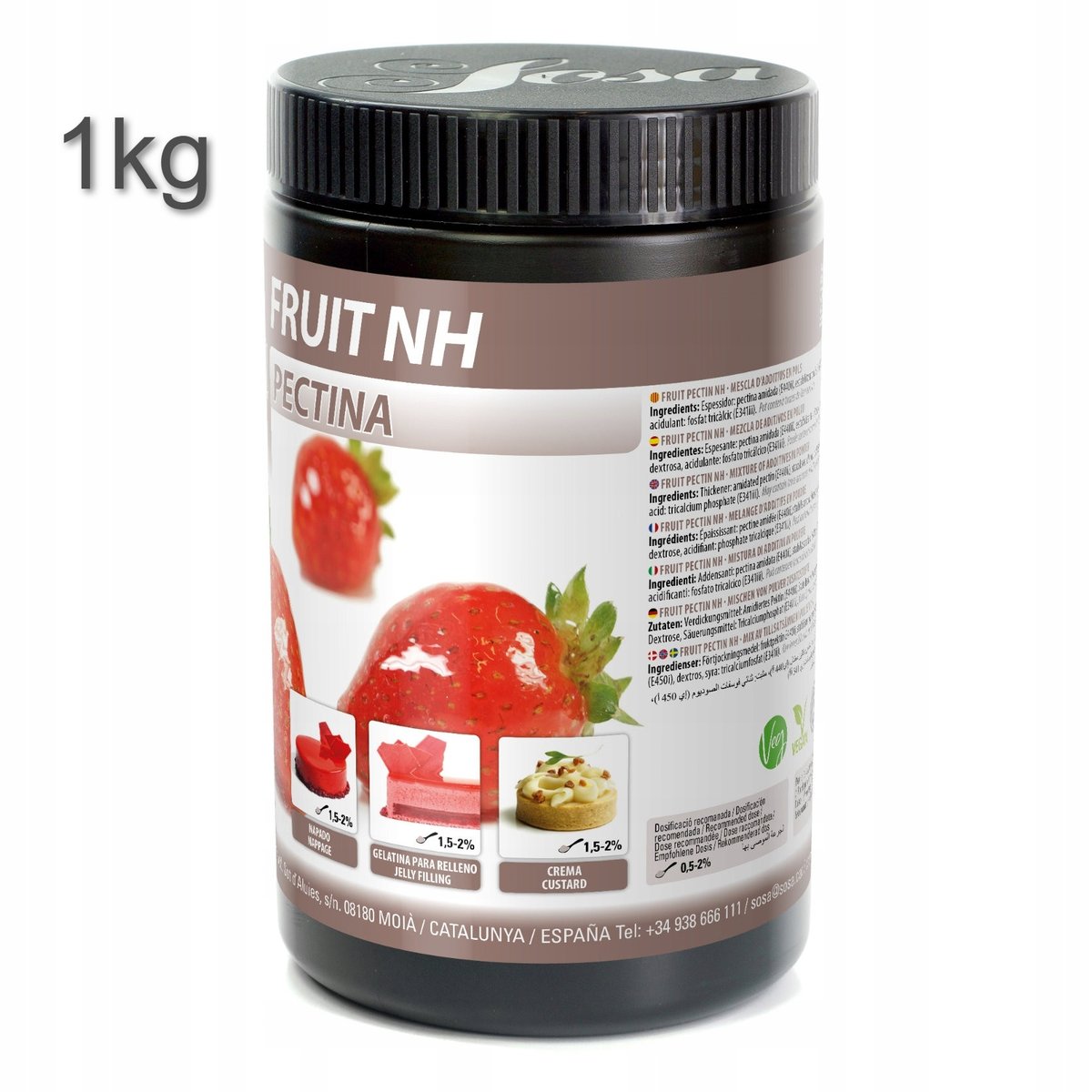 Fruit pectin NH pektyna owocowa amidowana Sosa 1kg - Tortino | Sklep EMPIK.COM