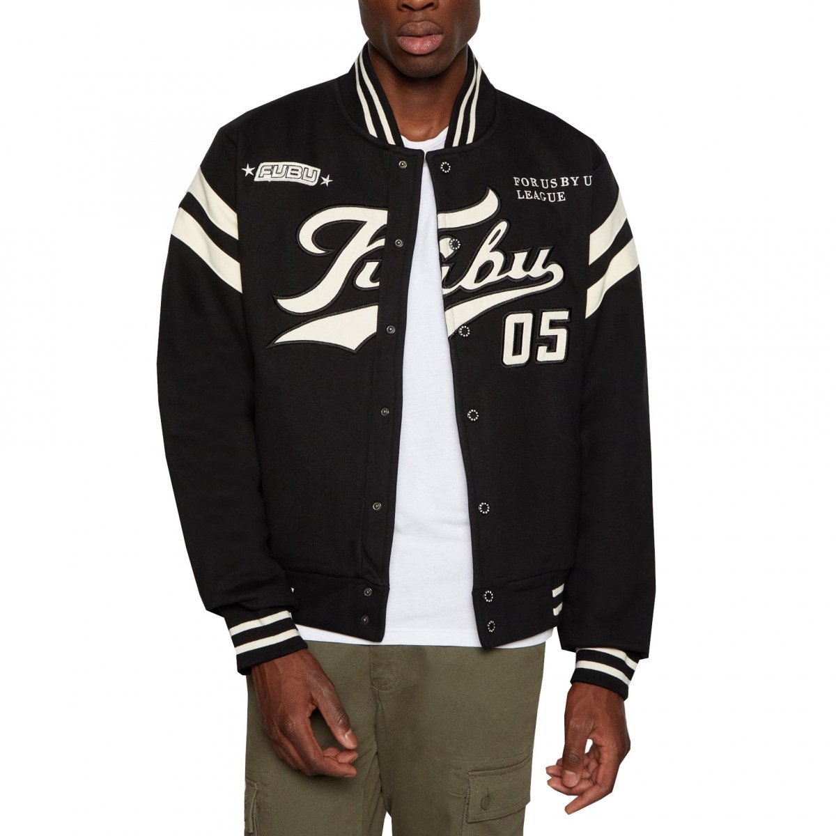 Fubu kurtka męska Varsity Sweat College Jacket 6075131 S - FUBU | Moda ...