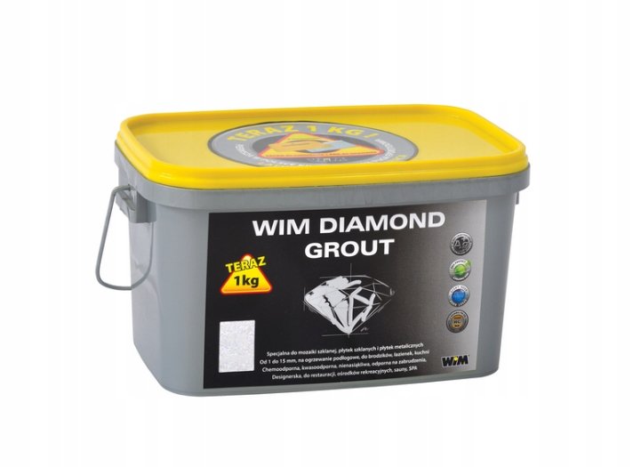 Fuga Epoksydowa Wim Diamond Grout 303 Tytan- 1Kg - Wim | Sklep EMPIK.COM