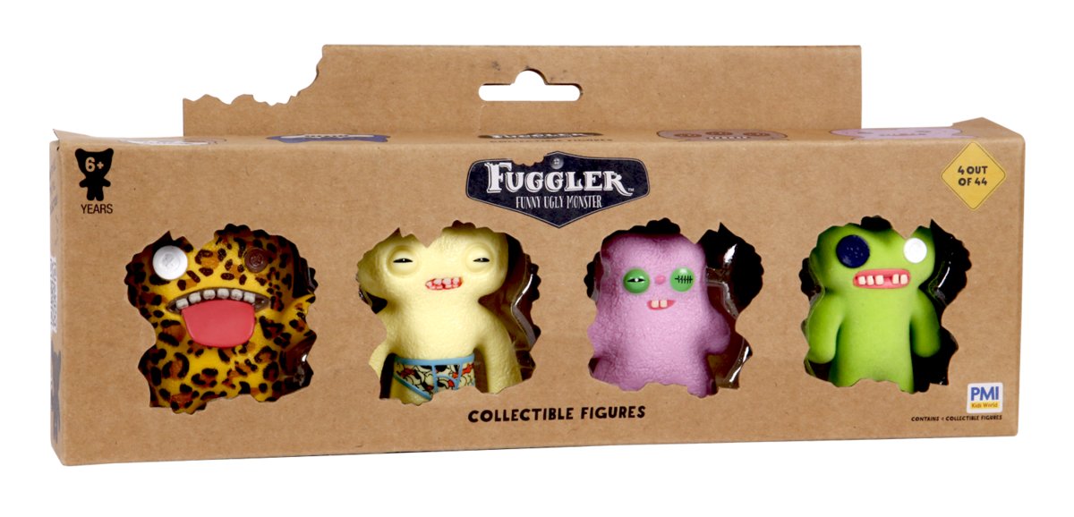 Fuggler S1 Collectible Figures - 4 Pack - Fuggler | Sklep EMPIK.COM