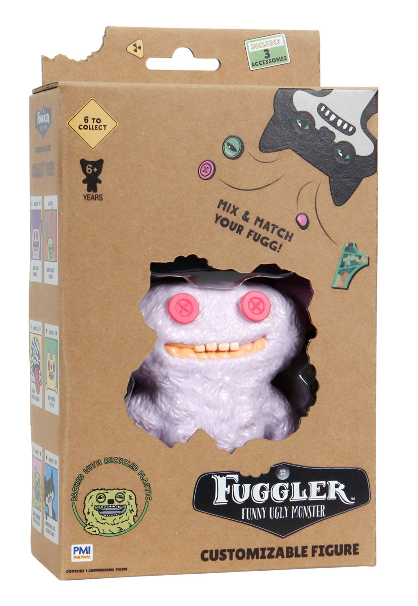 FUGGLER S1 CUSTOMIZABLE FIGURES 11,5 CM - GRIN GRIN PURPLE - Fuggler ...