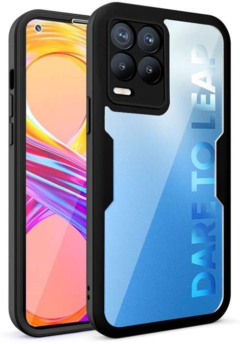 Full Body 360 Pancerne Etui Pokrowiec Realme 8 / 8 Pro Czarny ...