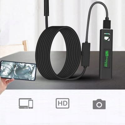 Full hd endoskop kamera inspekcyjna wifi 5m 8 mm - XYZ | Sklep EMPIK.COM