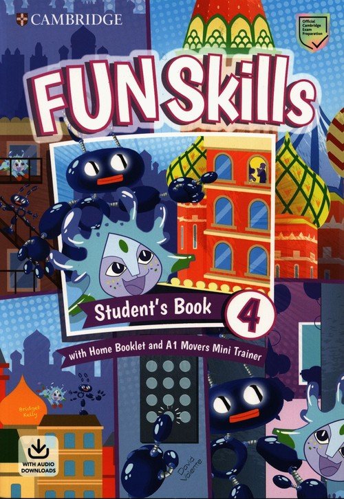 Fun Skills Level 4 Movers Students Book with Home Booklet and Mini ...