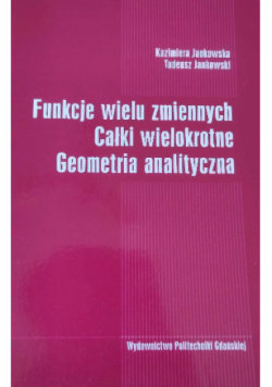 Funkcje wielu zmiennych - W opisie | Książka w Empik