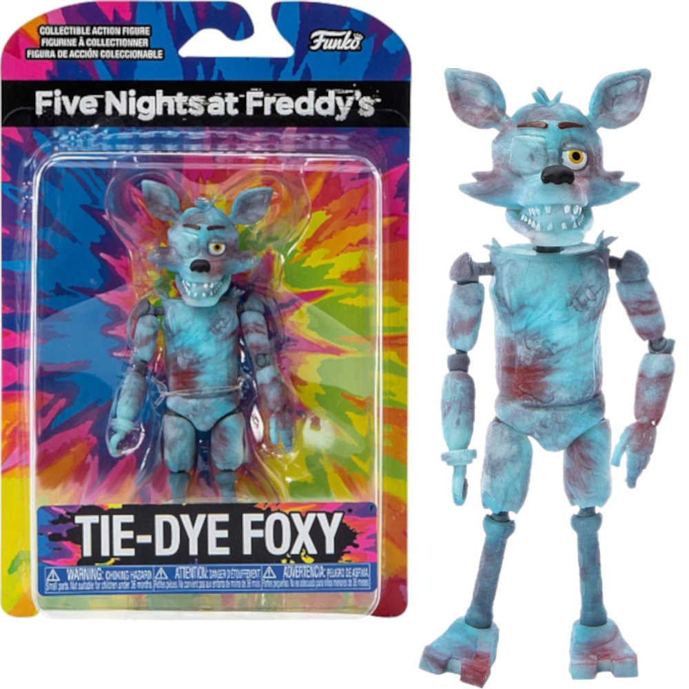 FUNKO FIVE NIGHTS AT FREDDY'S COLLECTIBLE ACTION FIGURE TIE-DYE FOXY ...