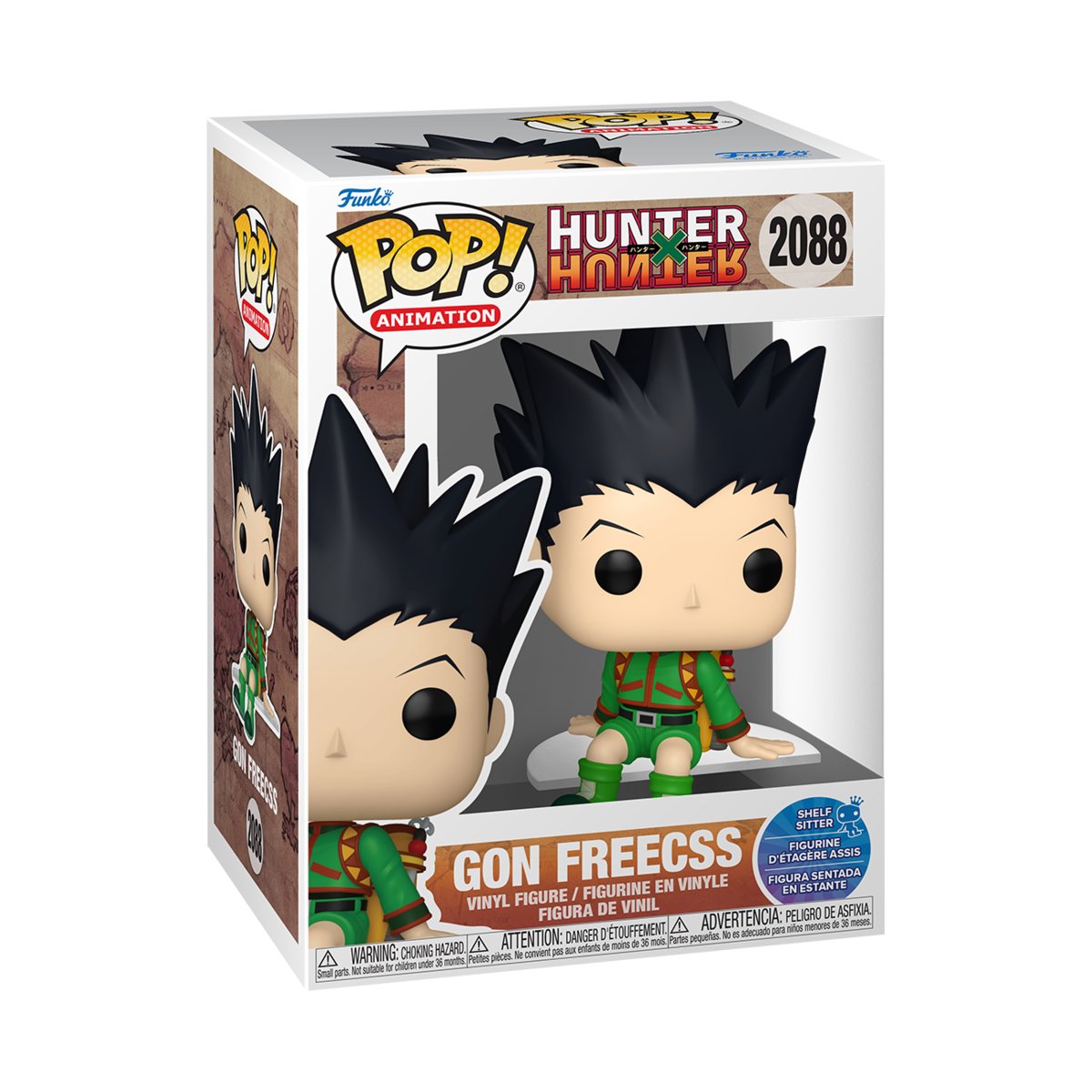 Funko, Funko POP!, ANIME, Figurka Kolekcjonerska,Hunter x Hunter, Gon ...
