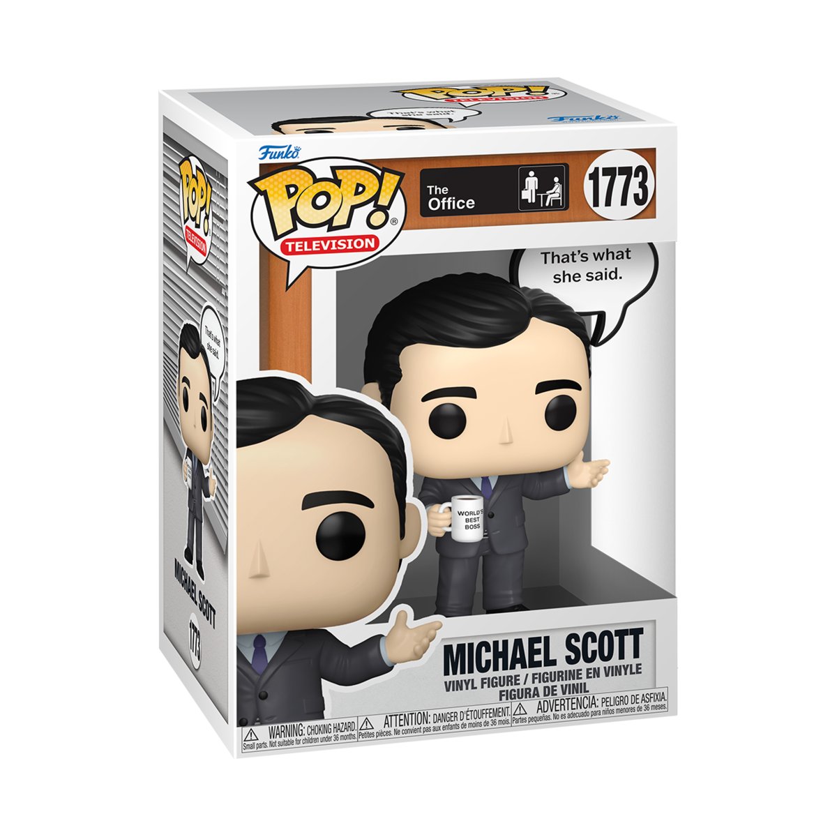Funko, Funko POP!, COMEDY, Figurka Kolekcjonerska,The Office, Michael ...