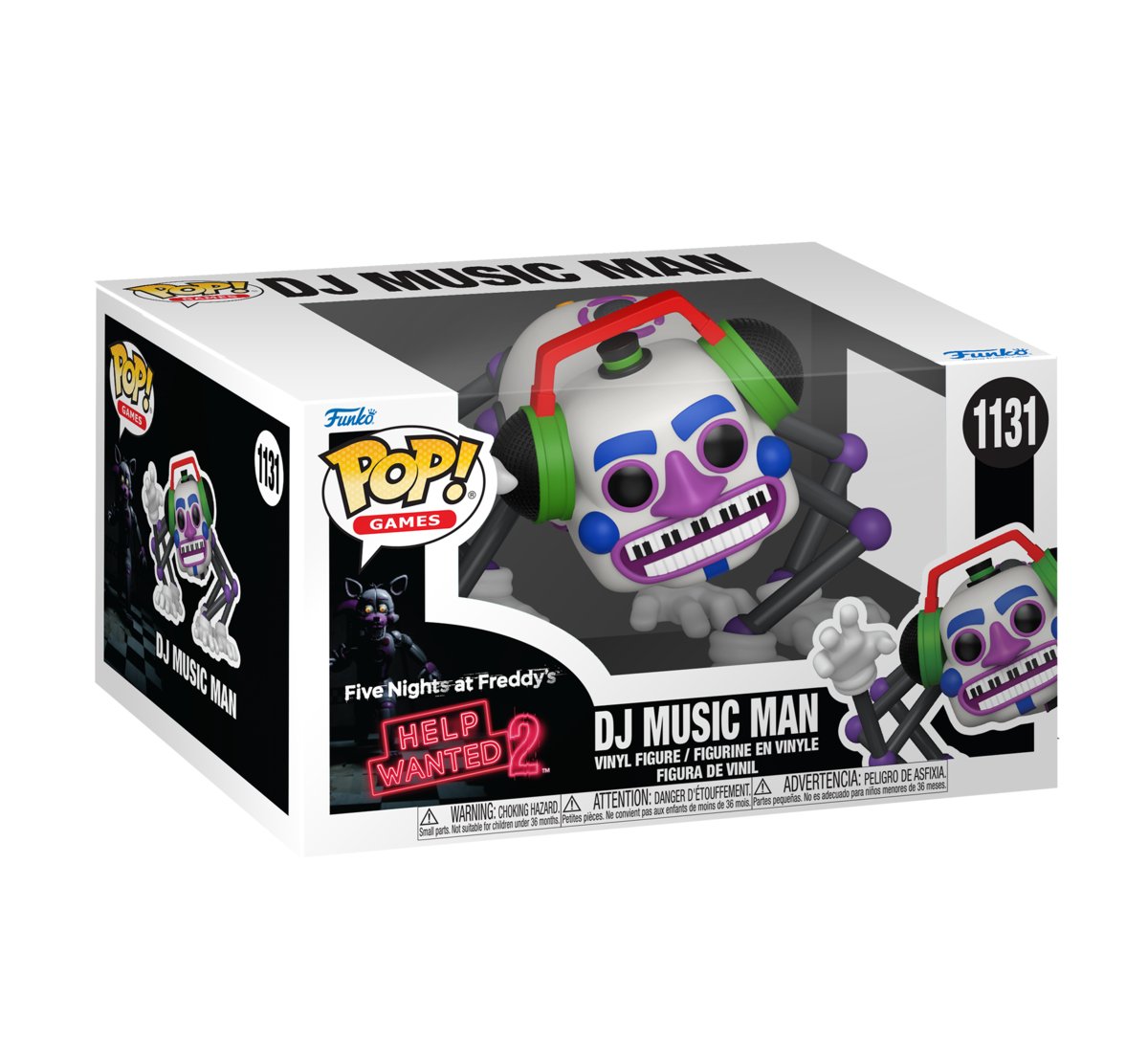 Funko, Funko POP!, GRY WIDEO, Figurka Kolekcjonerska,Five Nights at Freddy's, DJ Music Man ...