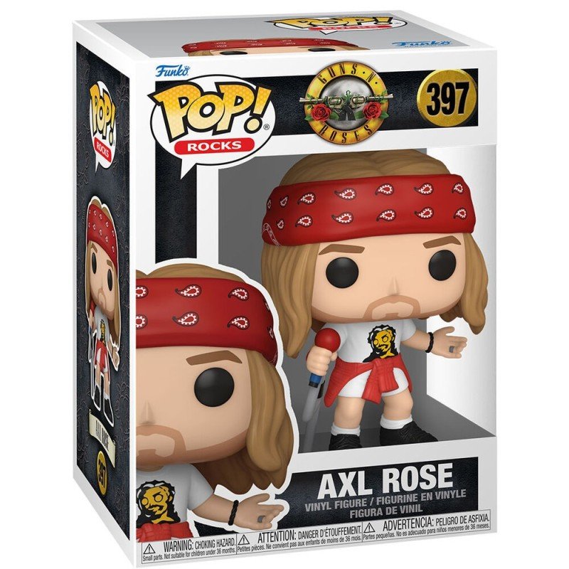Funko, Funko POP!, MUZYKA, Figurka Kolekcjonerska, Guns N Roses,Axl ...