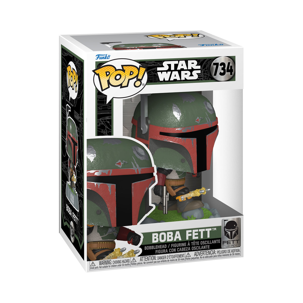 Funko, Funko POP!, SCI-FI, Figurka Kolekcjonerska, Star Wars,Fett ...
