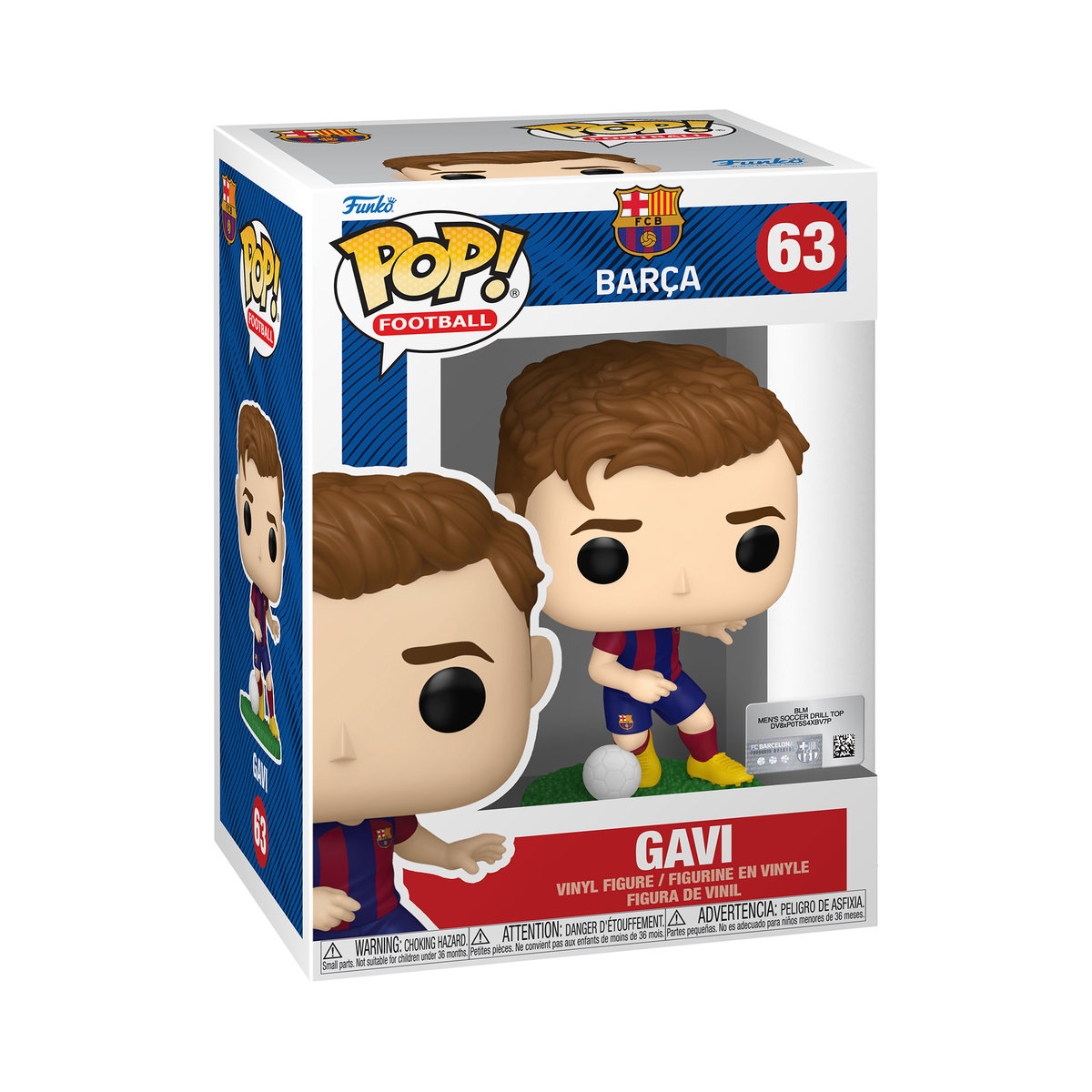 Funko, Funko POP!, SPORT, Figurka Kolekcjonerska,Barcelona FC, Gavi ...