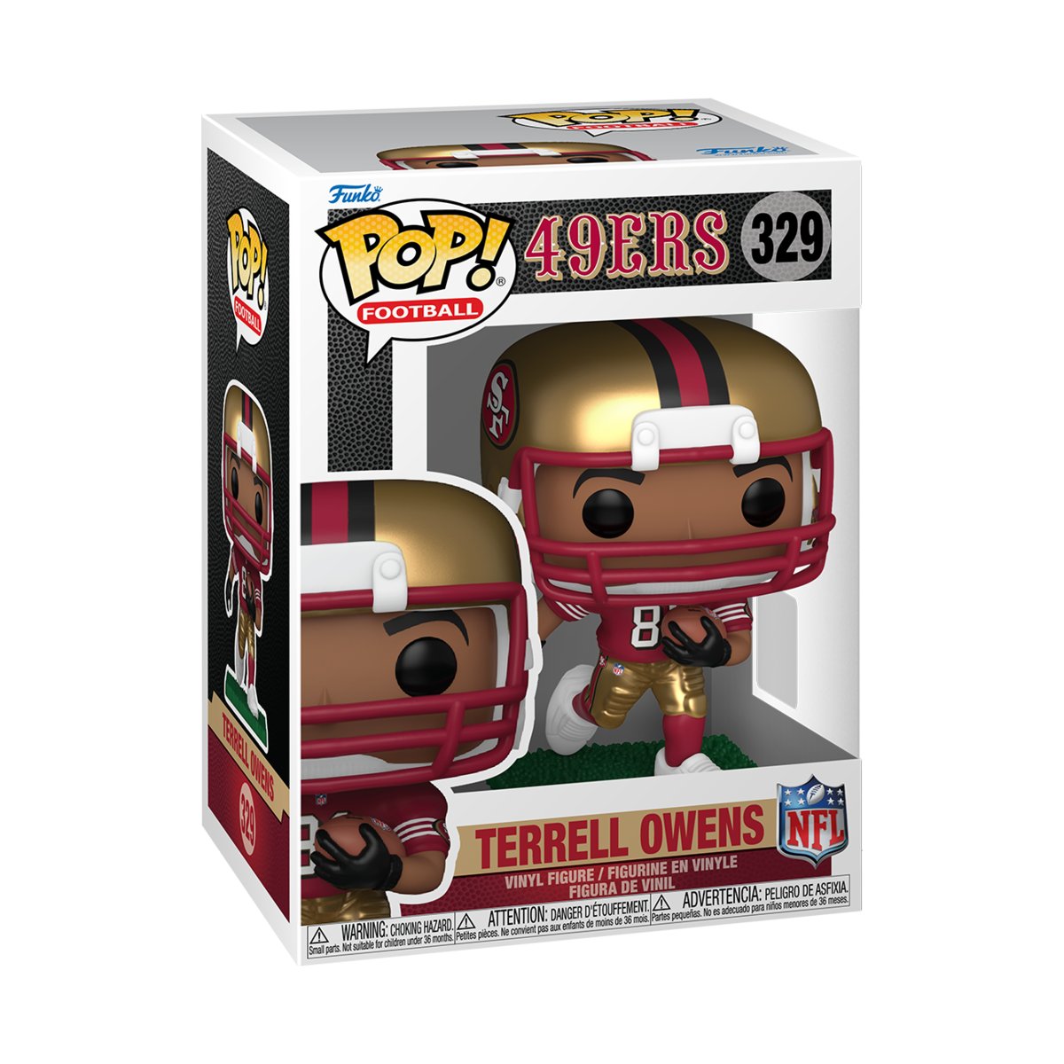 Funko, Funko POP!, SPORT, Figurka Kolekcjonerska,NFL Legends, Terrell ...