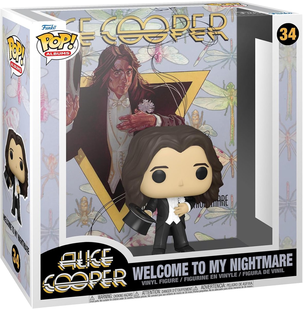 Funko Pop! Albums - Alice Cooper "Welcome To My Nightmare" #34 - Funko ...