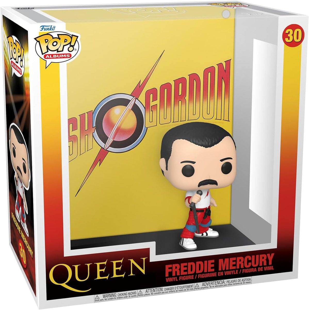 Funko Pop! Albums - Freddie Mercury Queen "Flash Gordon" #30 - Funko ...