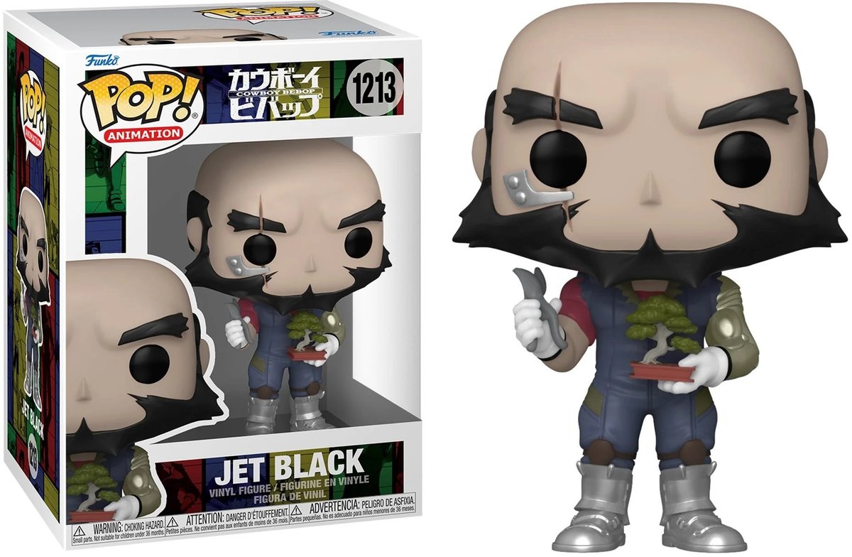 FUNKO POP Animation: Cowboy Bebop- Jet w/Bonsai - Funko | Sklep EMPIK.COM