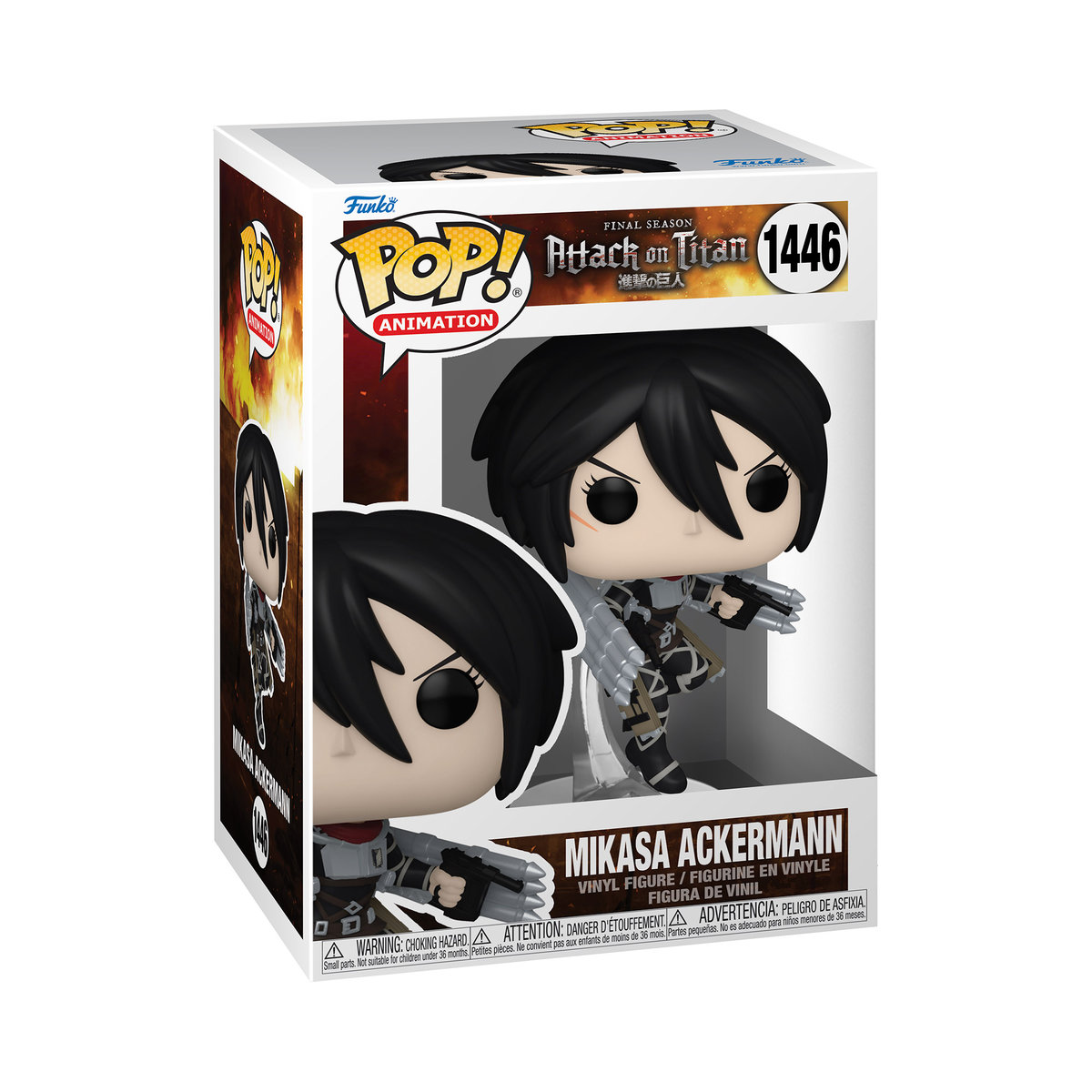 Funko POP! Anime, figurka kolekcjonerska, Attack of Titan, Mikasa ...