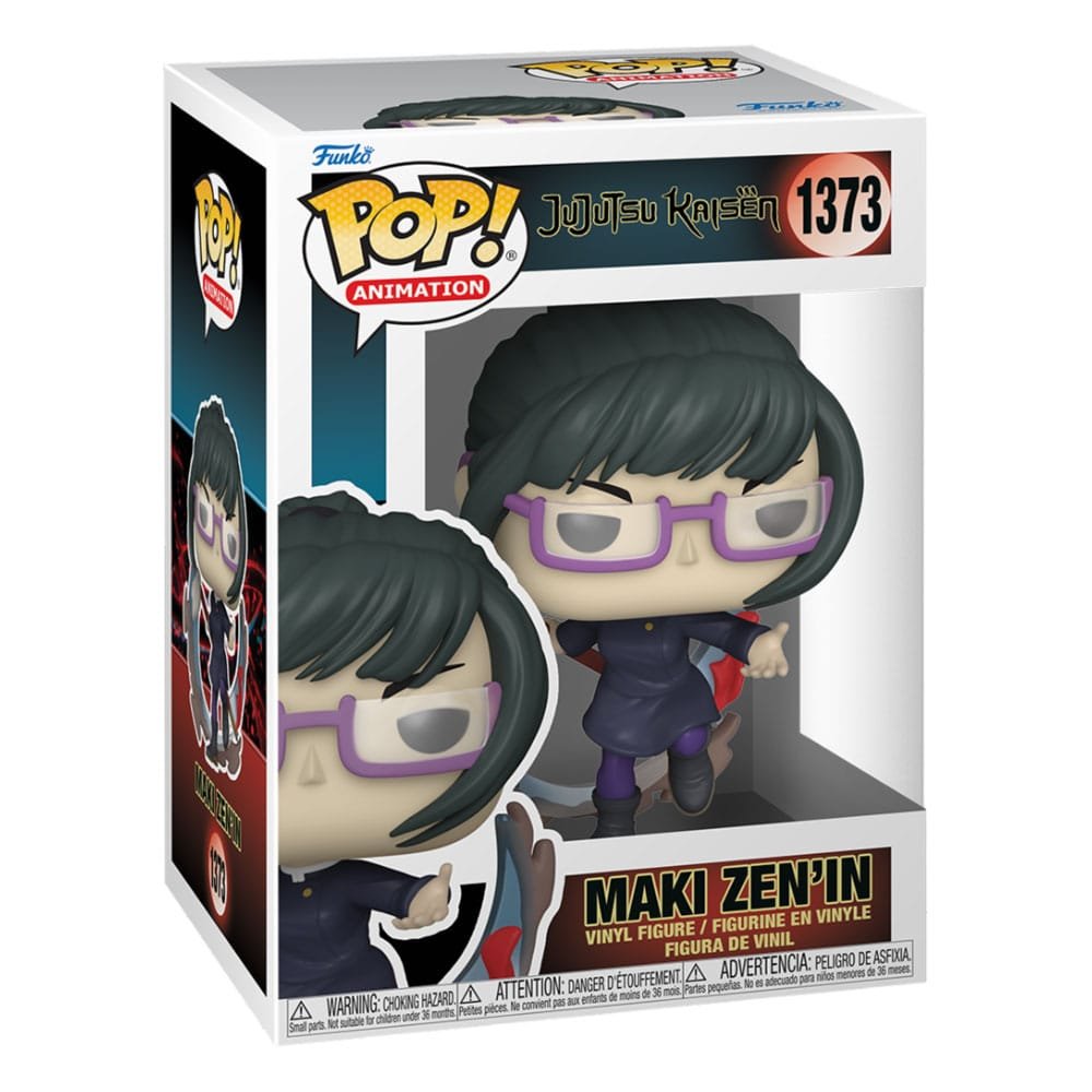 Funko POP! Anime, figurka kolekcjonerska, JuJutsu Kaisen, Maki Zenin ...