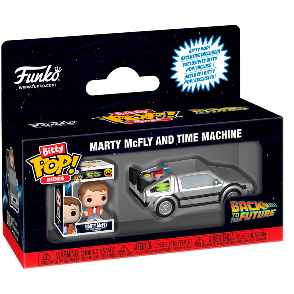 funko pop! back to the future bitty pop ride time machine - Funko POP ...