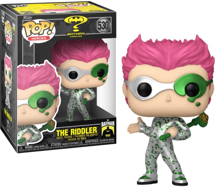 funko pop! batman forever movies 530 the riddler (metallic) - Funko POP ...